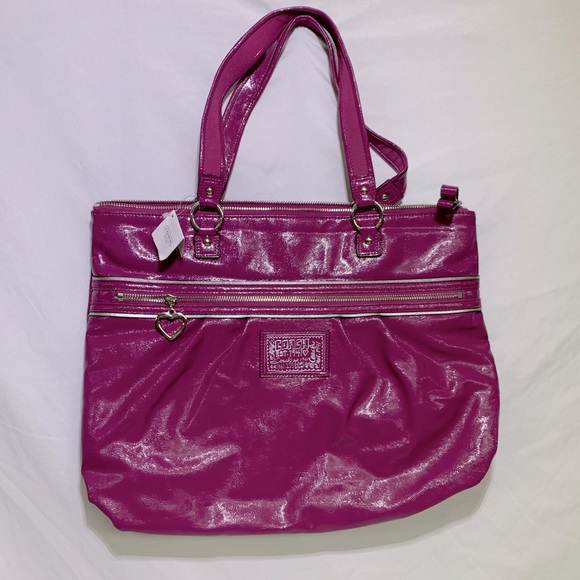Coach | Bags | Nwt Coach Tote Berry Colored | Poshmark